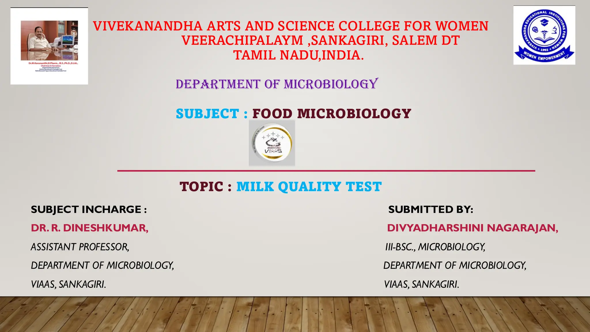 Milk quality control test, MBRT test , Resazerin test, and litmus test ...
