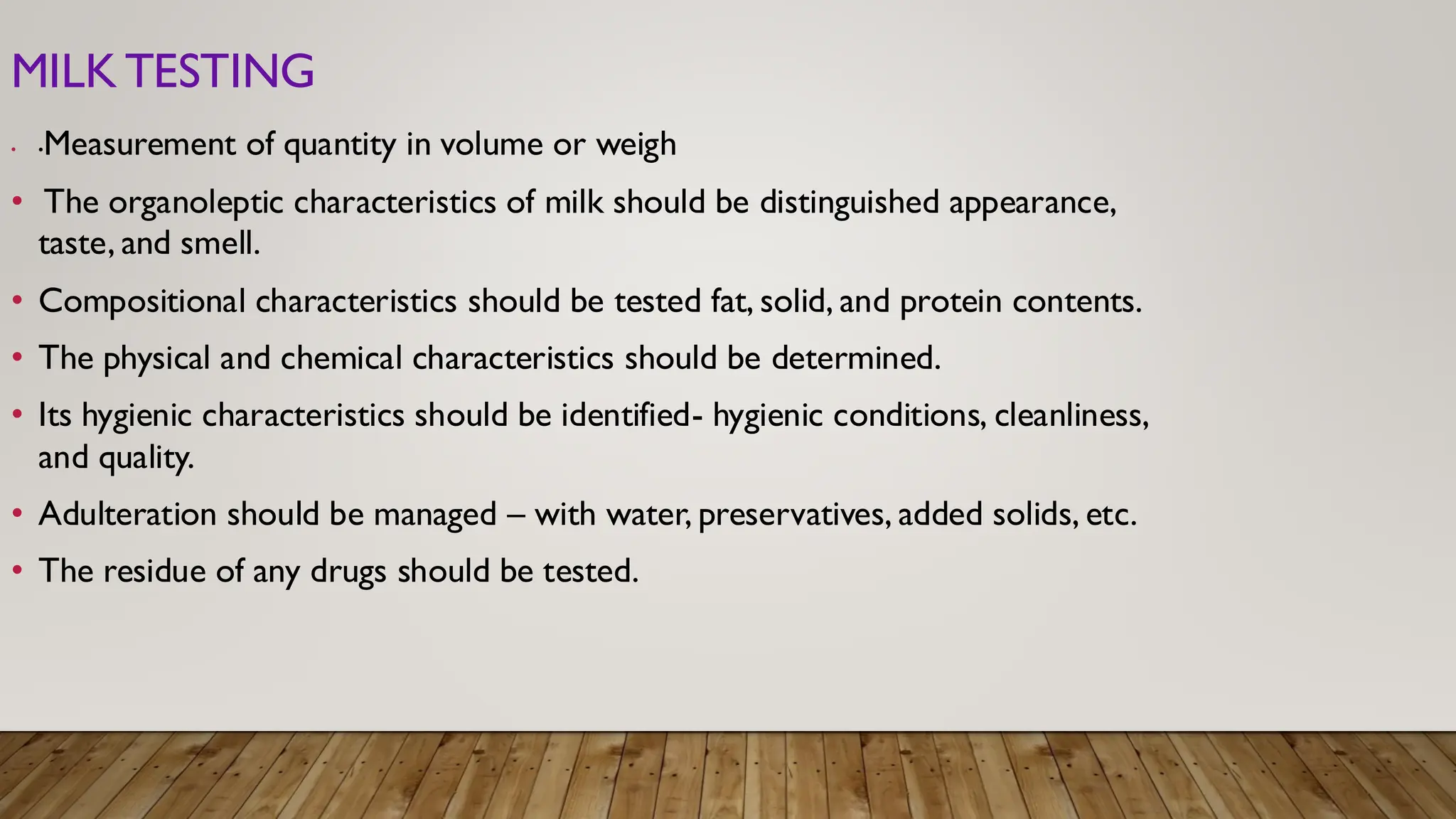 Milk quality control test, MBRT test , Resazerin test, and litmus test ...