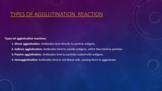 Antigen antibody interaction-agglutination and precipitation ...