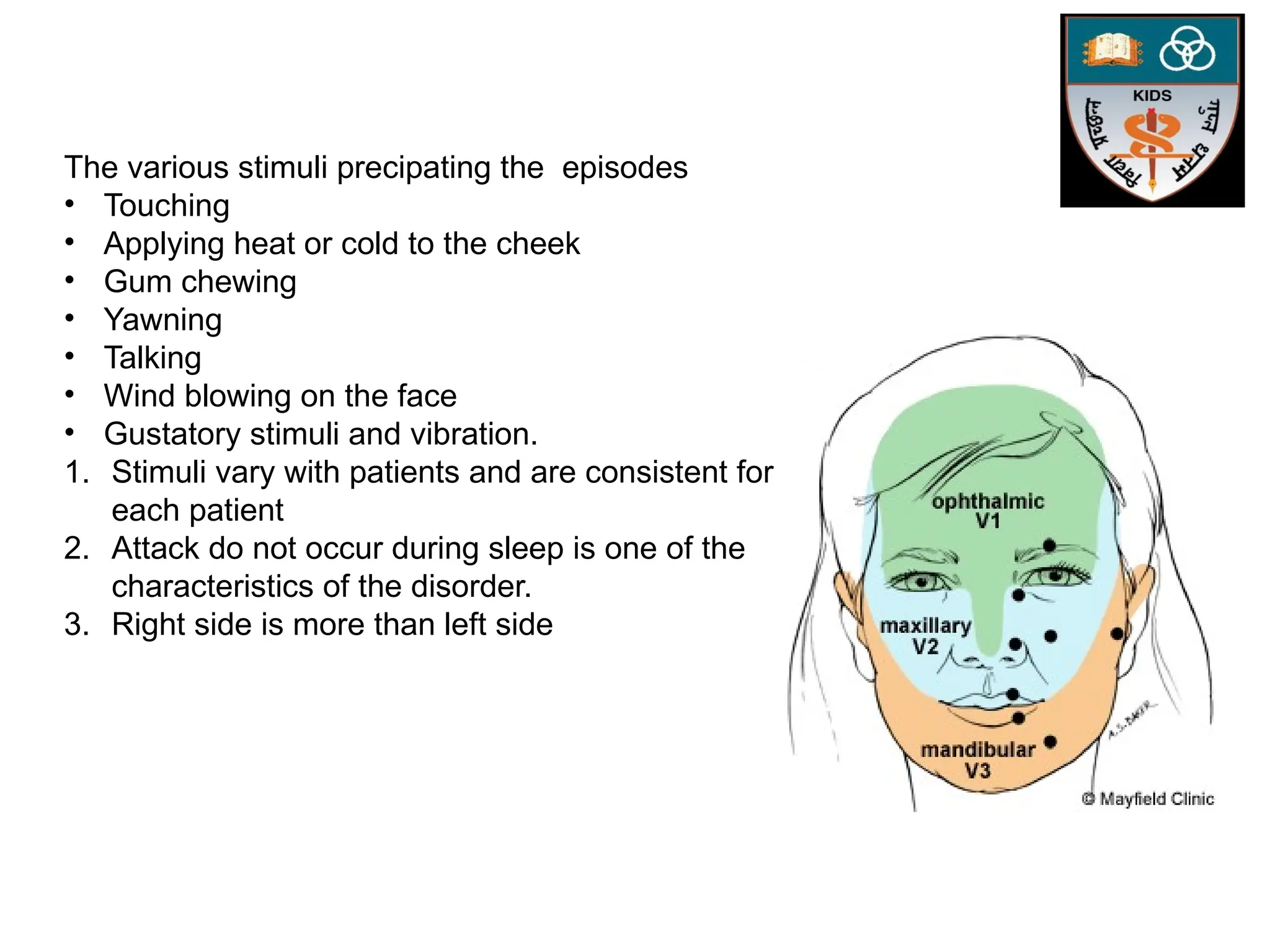 Signs, symptoms and treatment of Trigeminal Neuralgia | PPTX | Dental ...