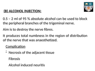 Signs, symptoms and treatment of Trigeminal Neuralgia | PPTX | Dental ...