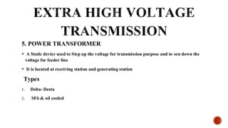Extra high voltage transmission of forth semester electrical diploma | PDF