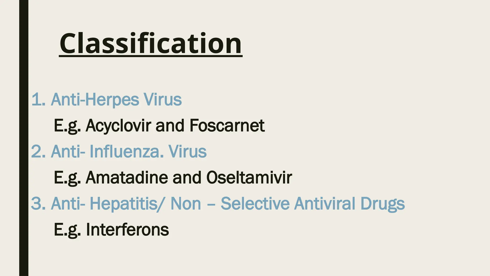 Anti-Viral Drugs with 5 Marketed Preparation..pptx