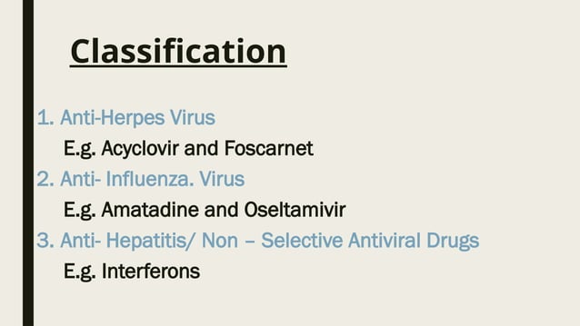 Anti-Viral Drugs with 5 Marketed Preparation..pptx