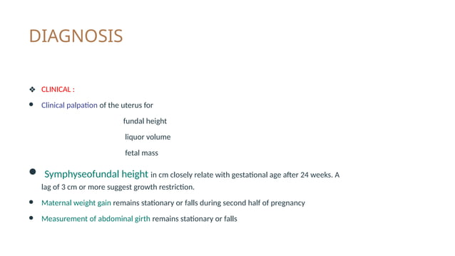 Intrauterine Growth Restriction Obstetrics.pptx