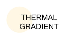 Thermal gradient in climatology , terms and idea | PPT