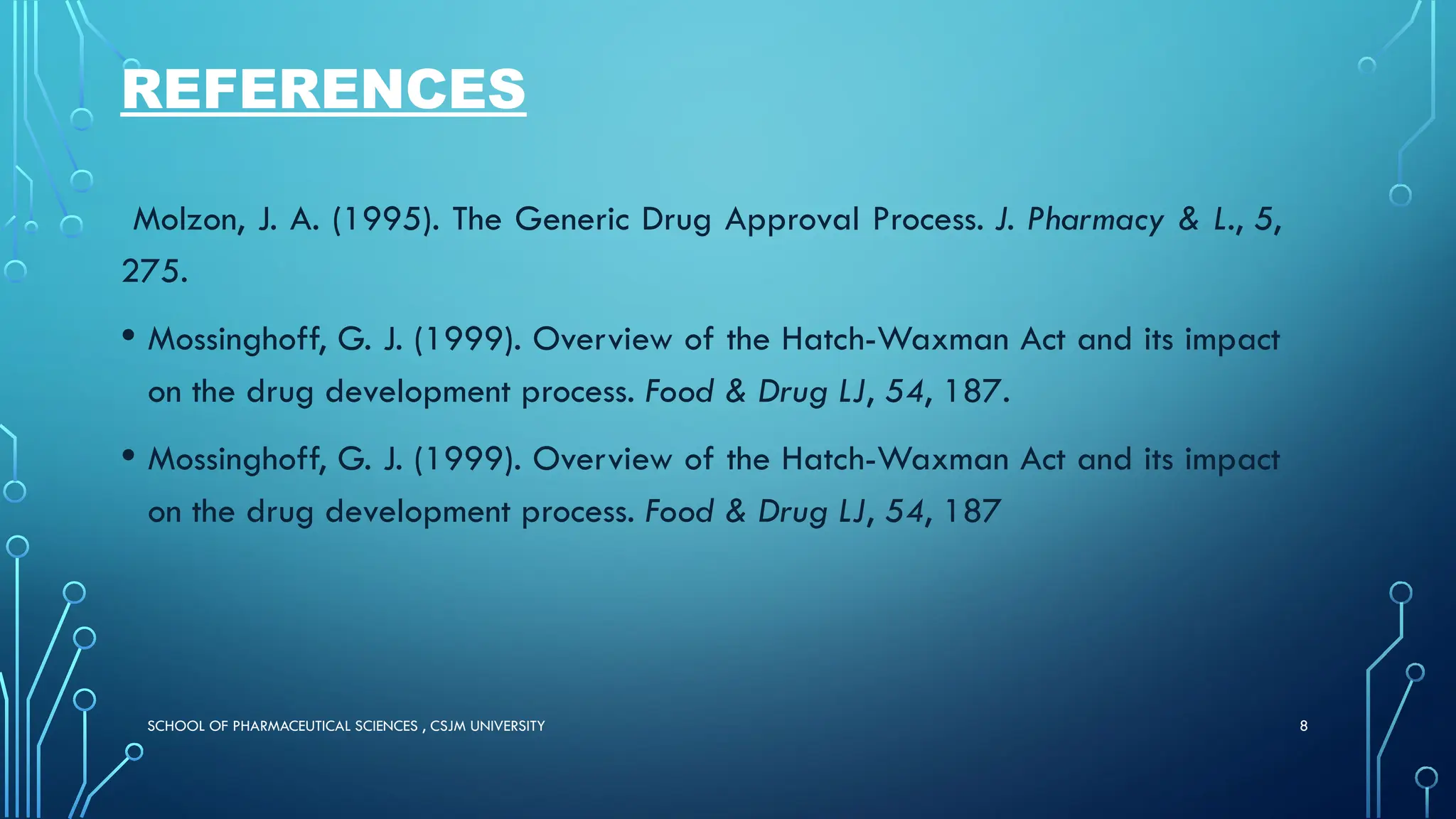 Generic Drugs Mpharm 1st year csjm university kanpur | PPTX