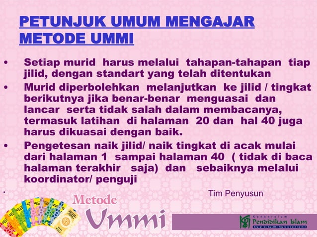 Metodologi Pembelajaran UMMI Jilid 1.ppt