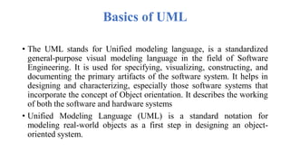 Introduction to on Object Oriented Technologies and the UML Method | PDF