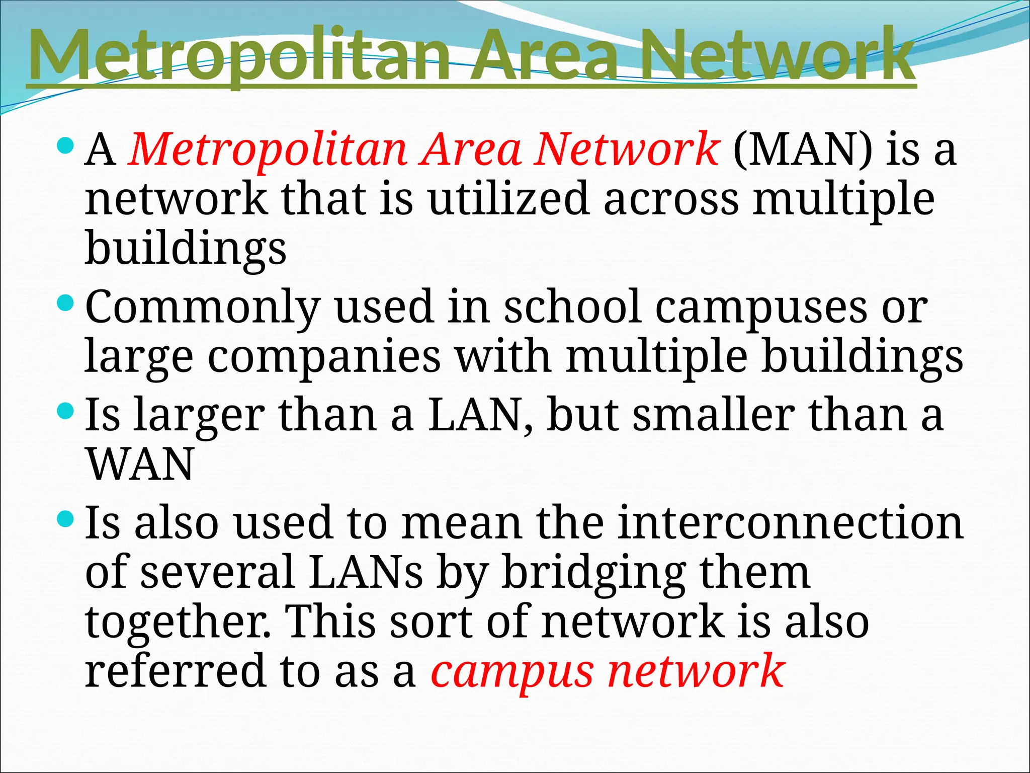 DOC-20240829-WA0013..pptx introduction to LAN Man and wan | PPTX