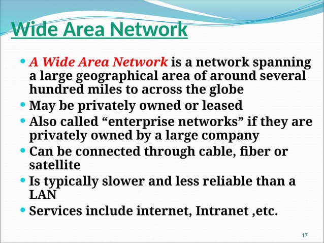 DOC-20240829-WA0013..pptx introduction to LAN Man and wan | PPT