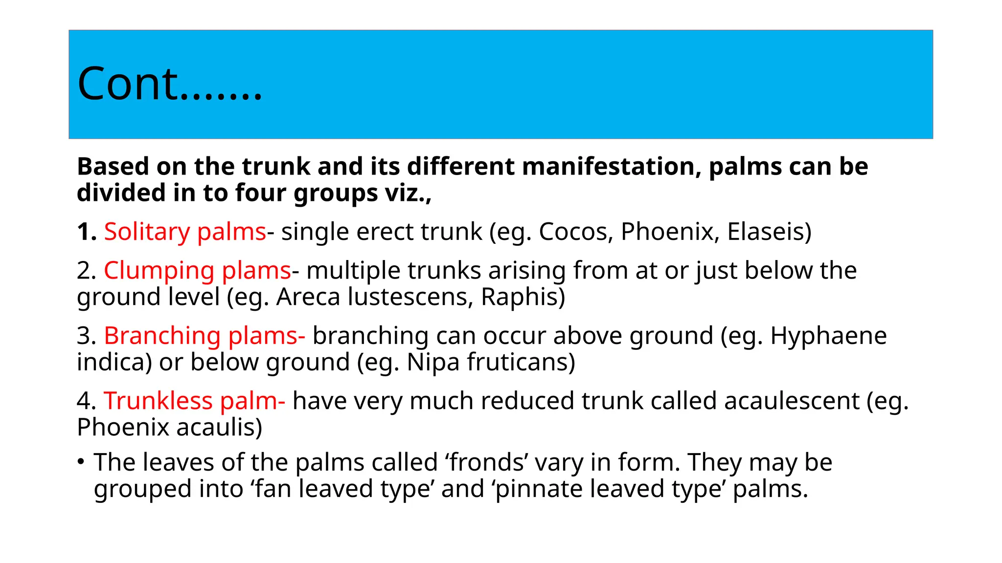 Propagation of palms in landscape and it's methods | PPTX