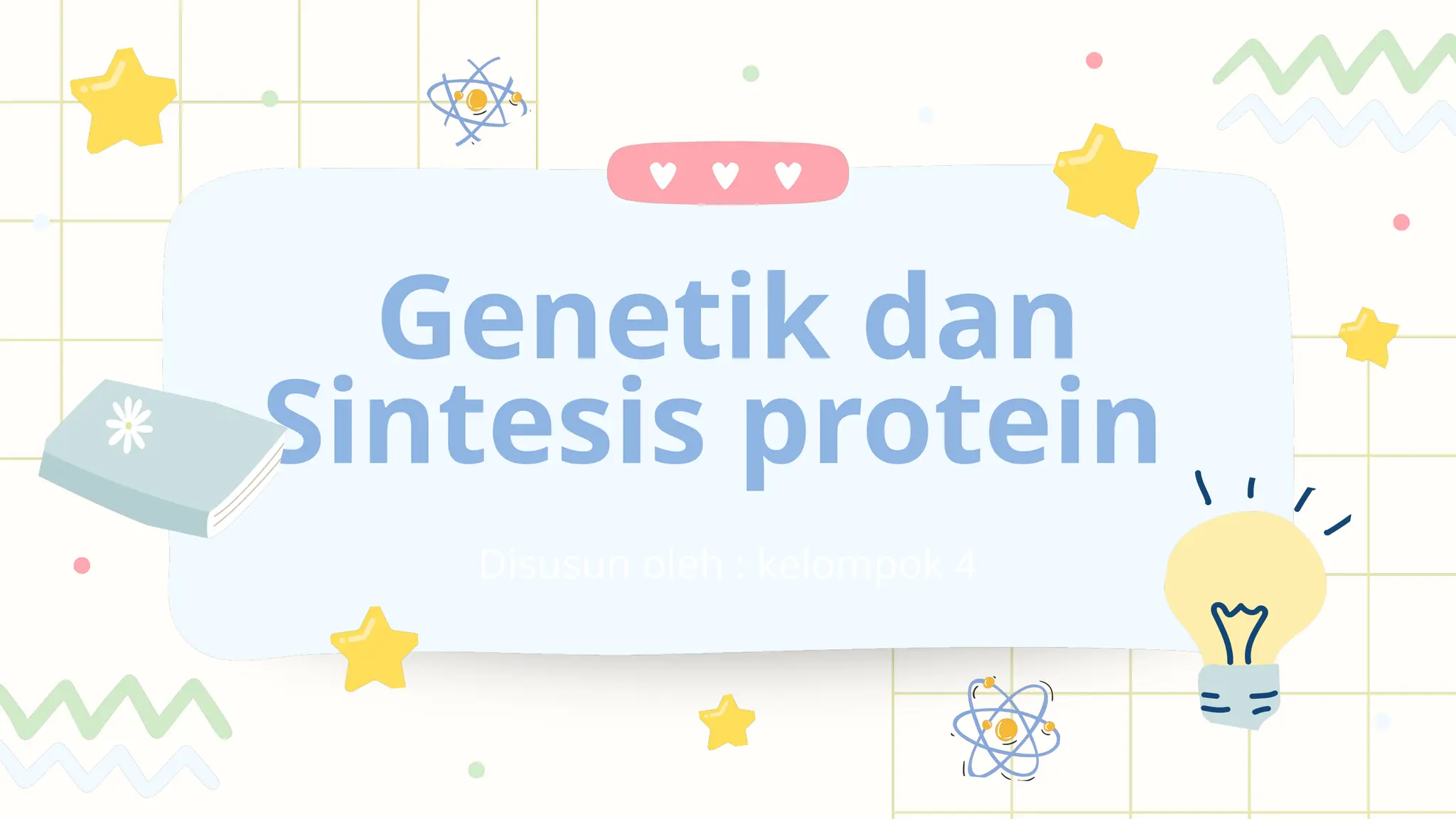 MATERI GENETIK BIOLOGI DAN SINTESIS PROTEINKELAS XII SMA | PPTX