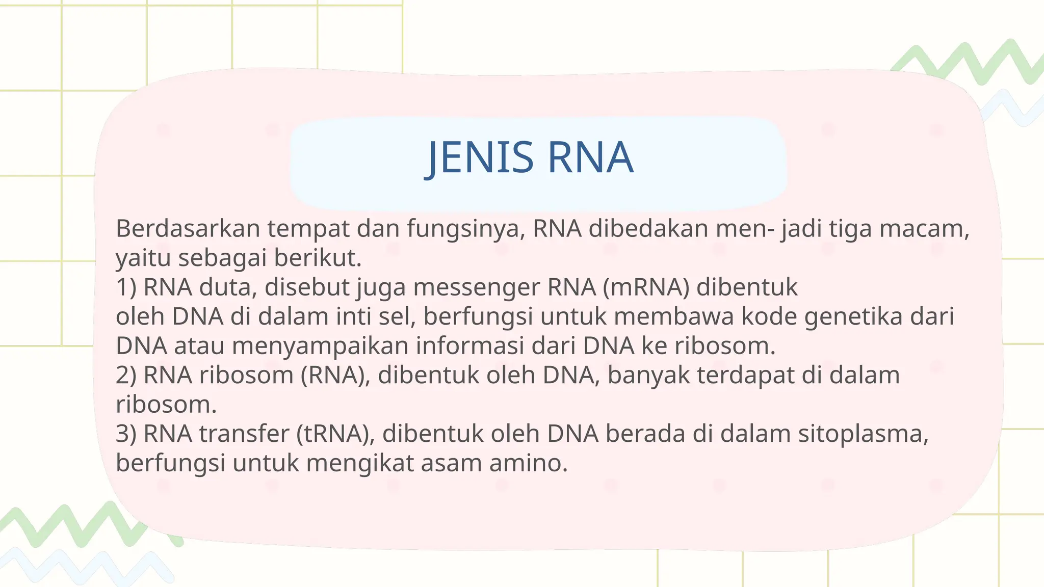MATERI GENETIK BIOLOGI DAN SINTESIS PROTEINKELAS XII SMA | PPTX
