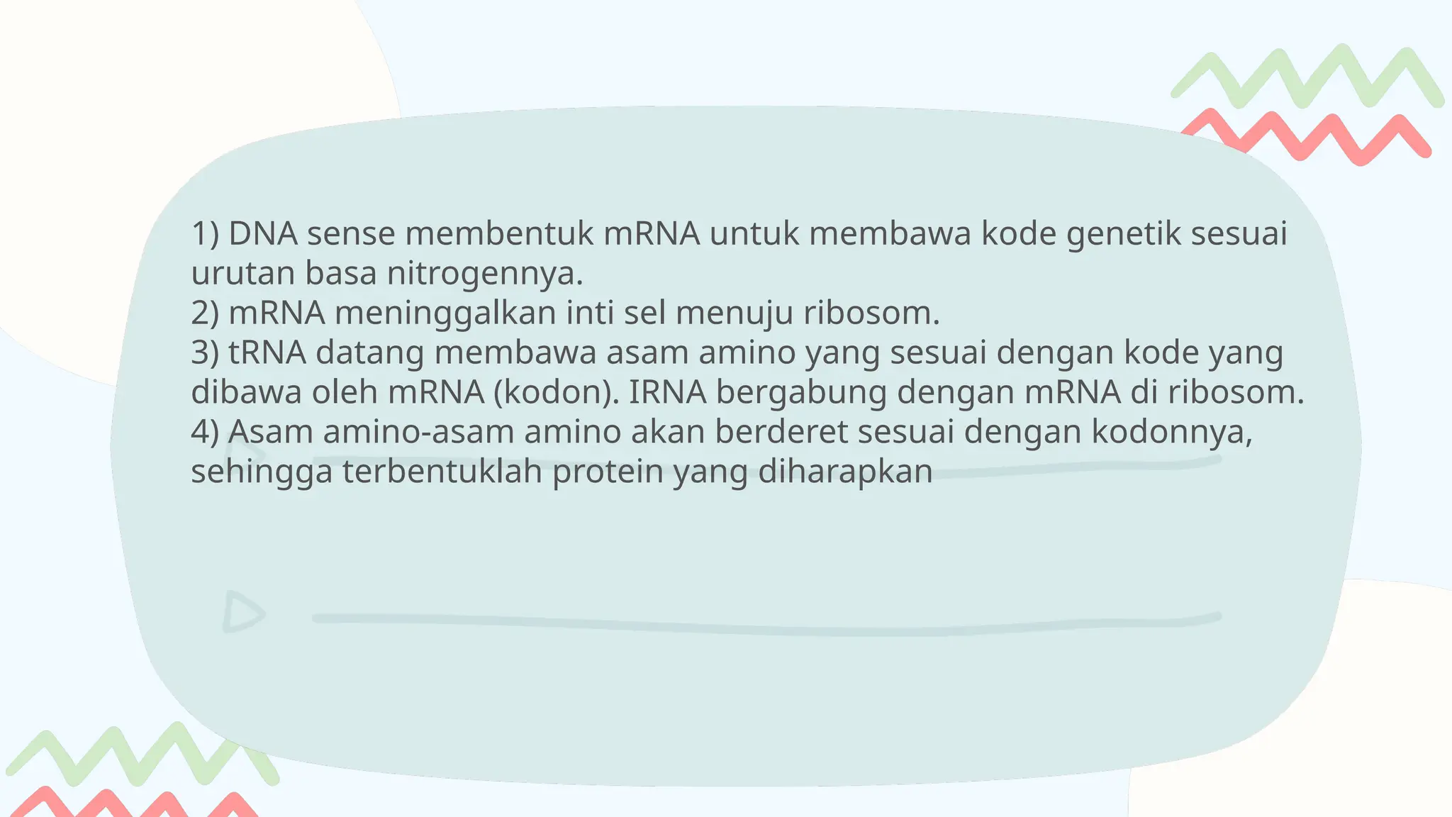 MATERI GENETIK BIOLOGI DAN SINTESIS PROTEINKELAS XII SMA | PPTX