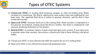 Ocean Thermal Energy Conversion (OTEC) : Methods & Benefits. | PDF
