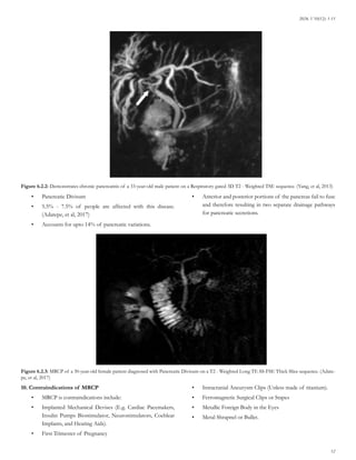 Magnetic Resonance Cholangiopancreatography (MRCP): Innovations in Non ...