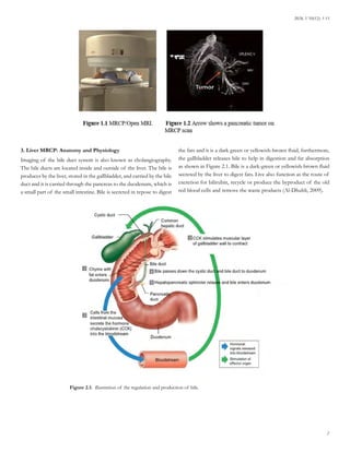 Magnetic Resonance Cholangiopancreatography (MRCP): Innovations in Non ...