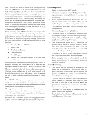Magnetic Resonance Cholangiopancreatography (MRCP): Innovations in Non ...
