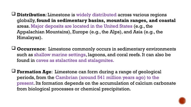 Introduction And Classification Of Limestone.pptx | Geology | Science