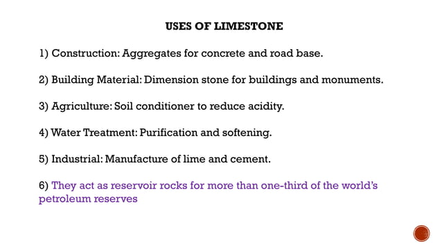 Introduction And Classification Of Limestone.pptx | Geology | Science