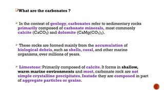 Introduction And Classification Of Limestone.pptx