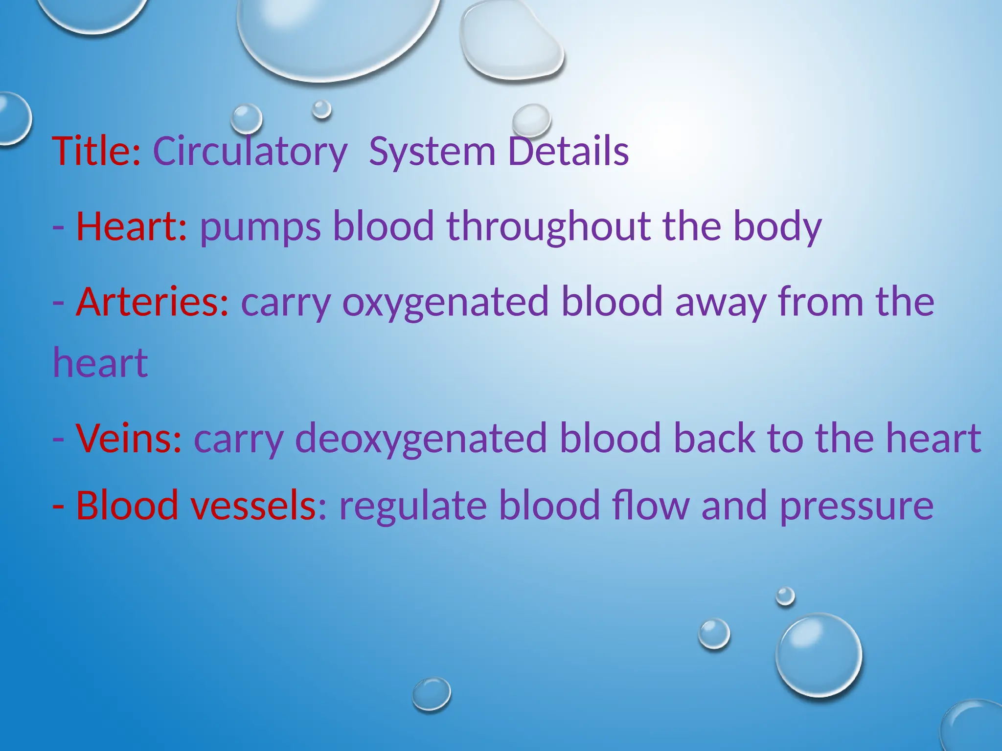 Circulatory system ,parts and functions , disease | PPTX