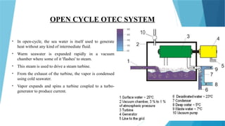 Ocean thermal energy conversion system ( otec) | PPTX | Chemistry | Science