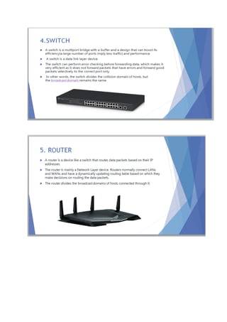NETWORK DEVICES | PDF