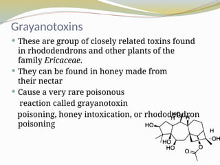 Toxin from animal food sources food toxicolot | PPTX