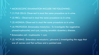 Clinical laboratory technology - Stool sample collection and processing ...