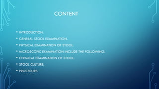 Clinical laboratory technology - Stool sample collection and processing ...