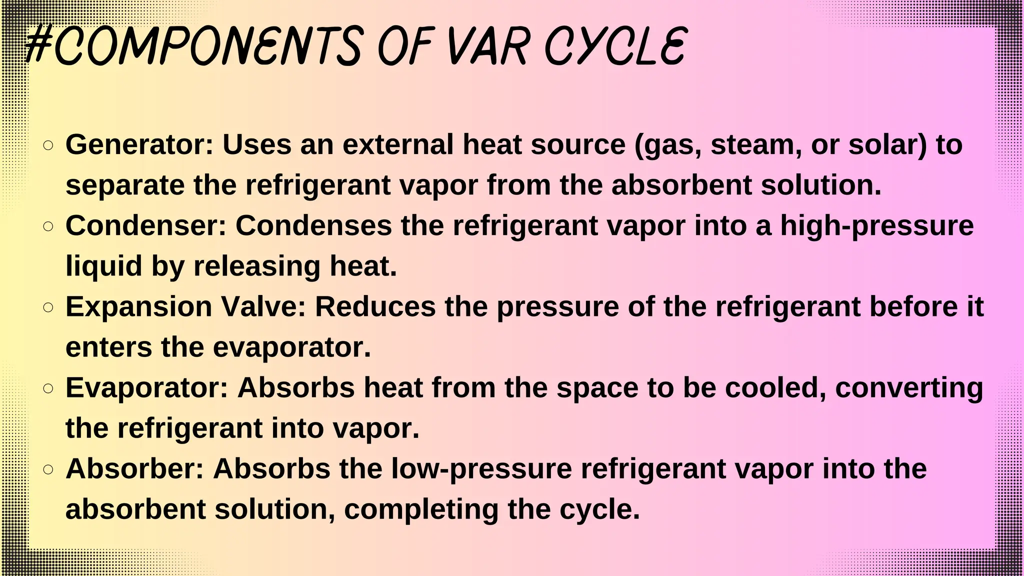 THERMODYNAMICS SYSTEM IN EVERYDAY APPLIANCES | PPT