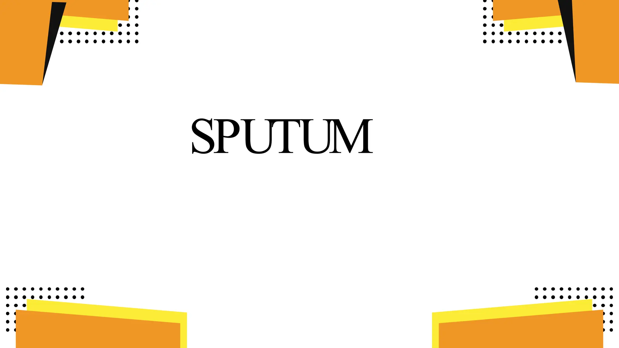 CLINICAL LABORATORY TECHNOLOGY-SPUTUM SAMPLE COLLECTION TECHNIQUES | PPT