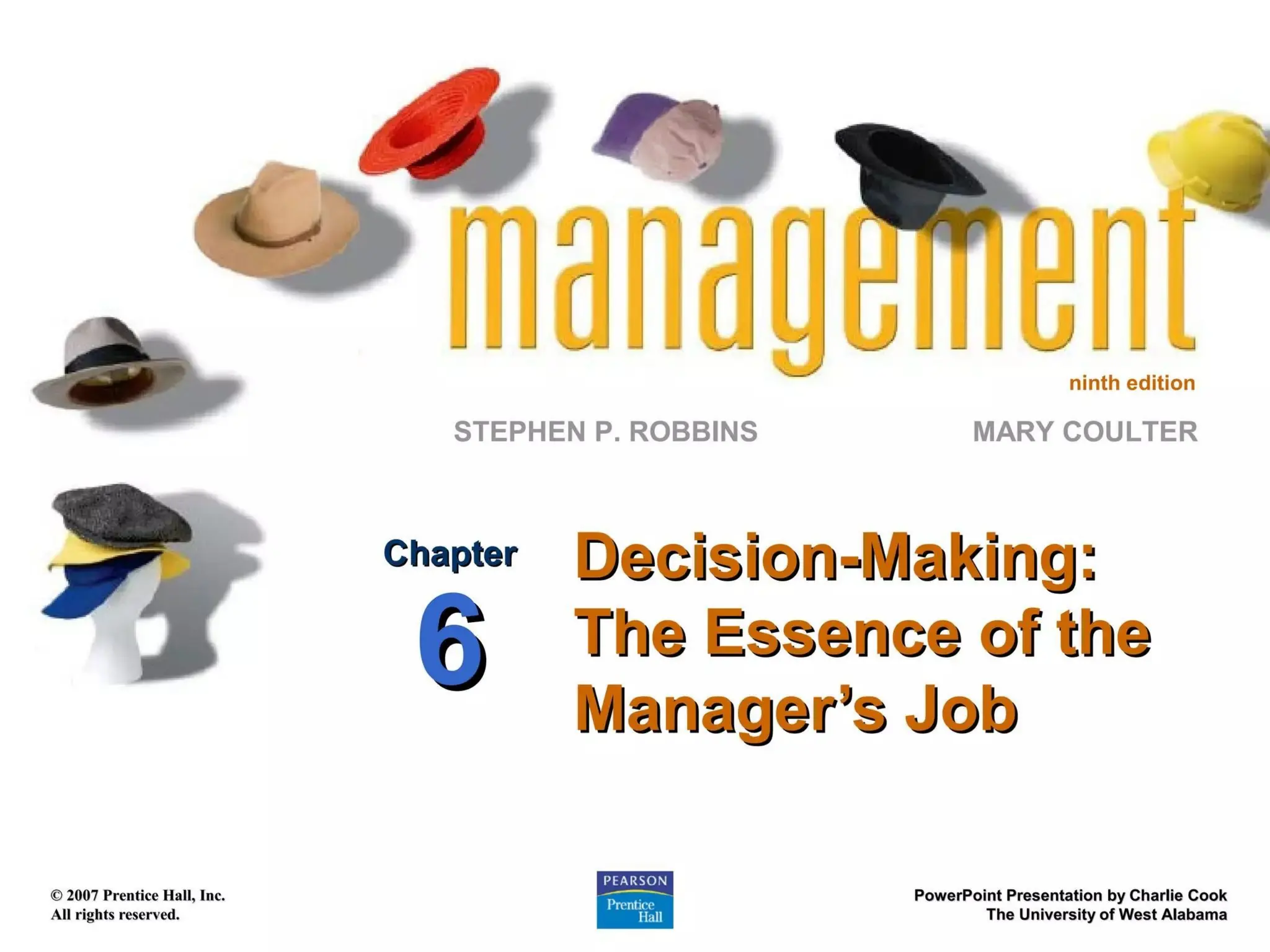 Intro To management chapter 6 Decision Making | PPTX