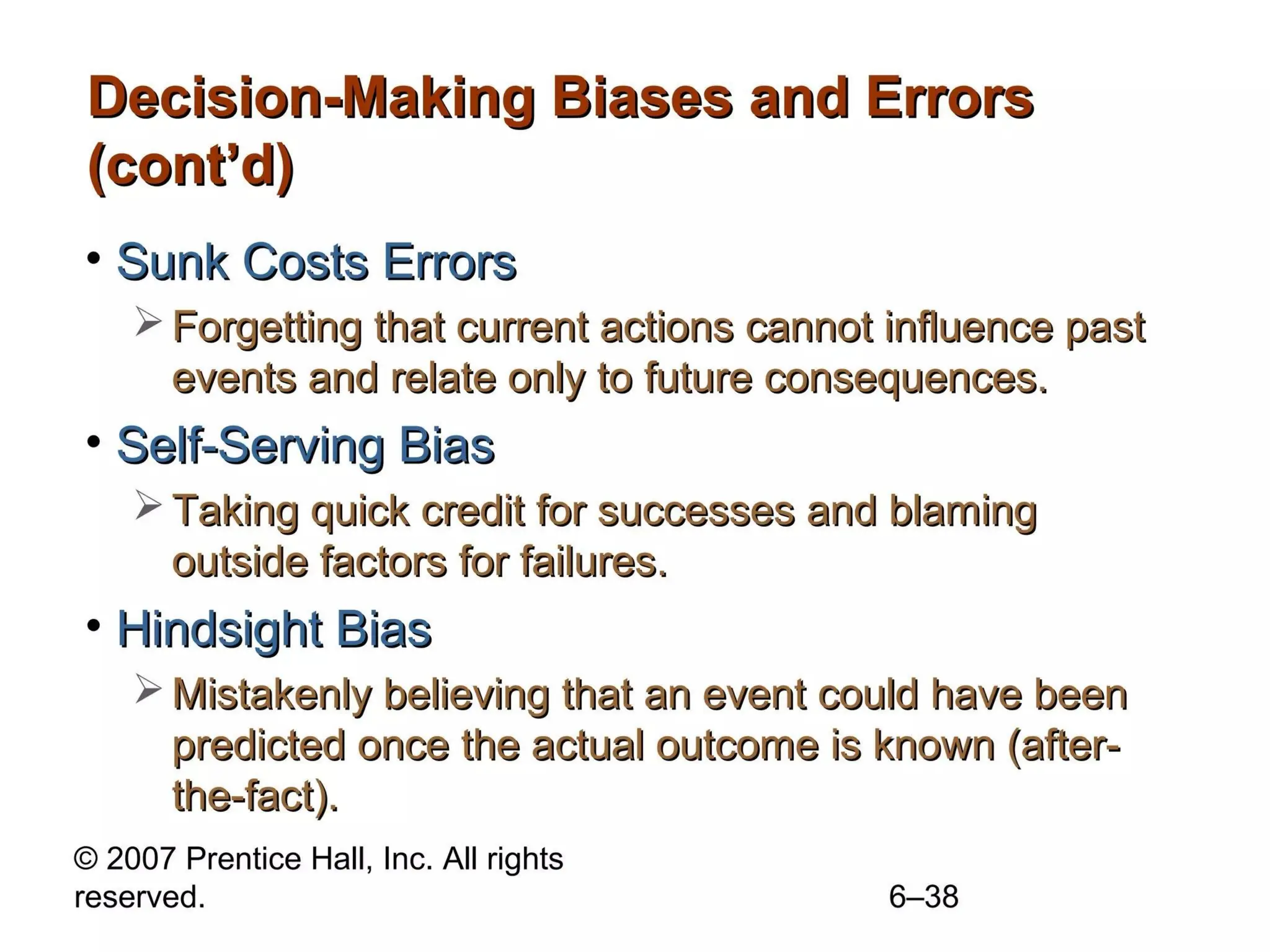 Intro To management chapter 6 Decision Making | PPTX