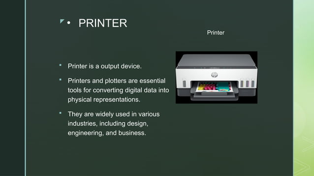Printer and it's types that is impact printer and non impact printer. | PPTX | Desktop ...