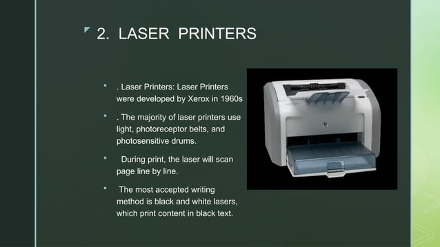 Printer and it's types that is impact printer and non impact printer. | PPTX | Desktop ...