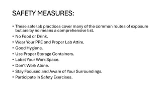 CLT-Role of medical Laboratory Technician safety measurement | PDF