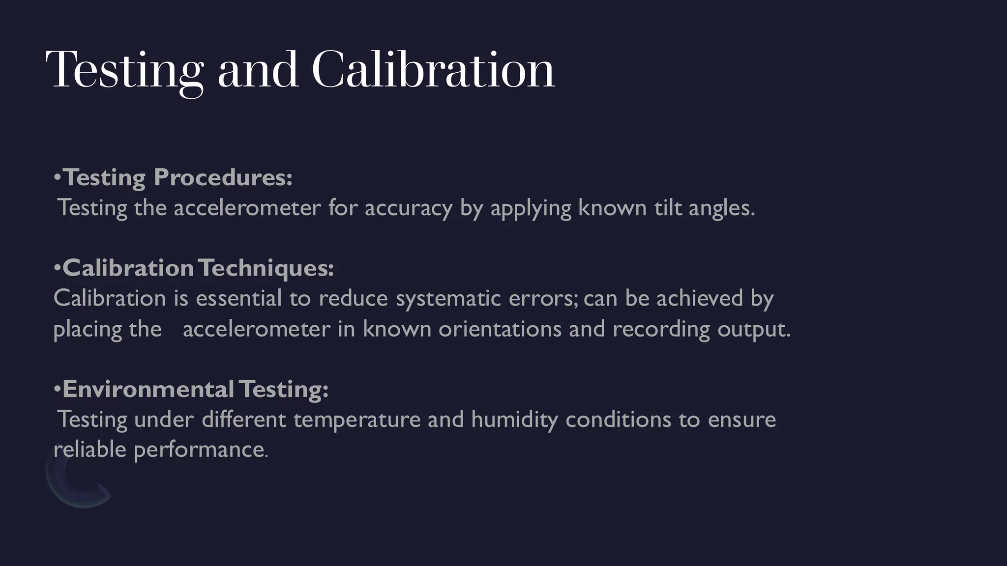 Mems accelerometer tilt detection PACKET . | PDF