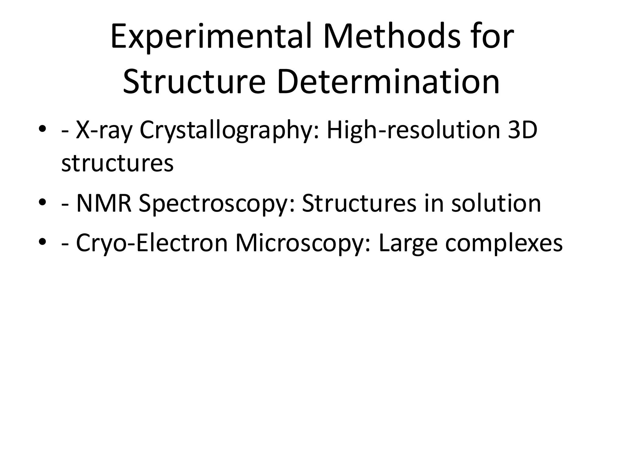 Basics of Protein structure in bioinformatics | PPT