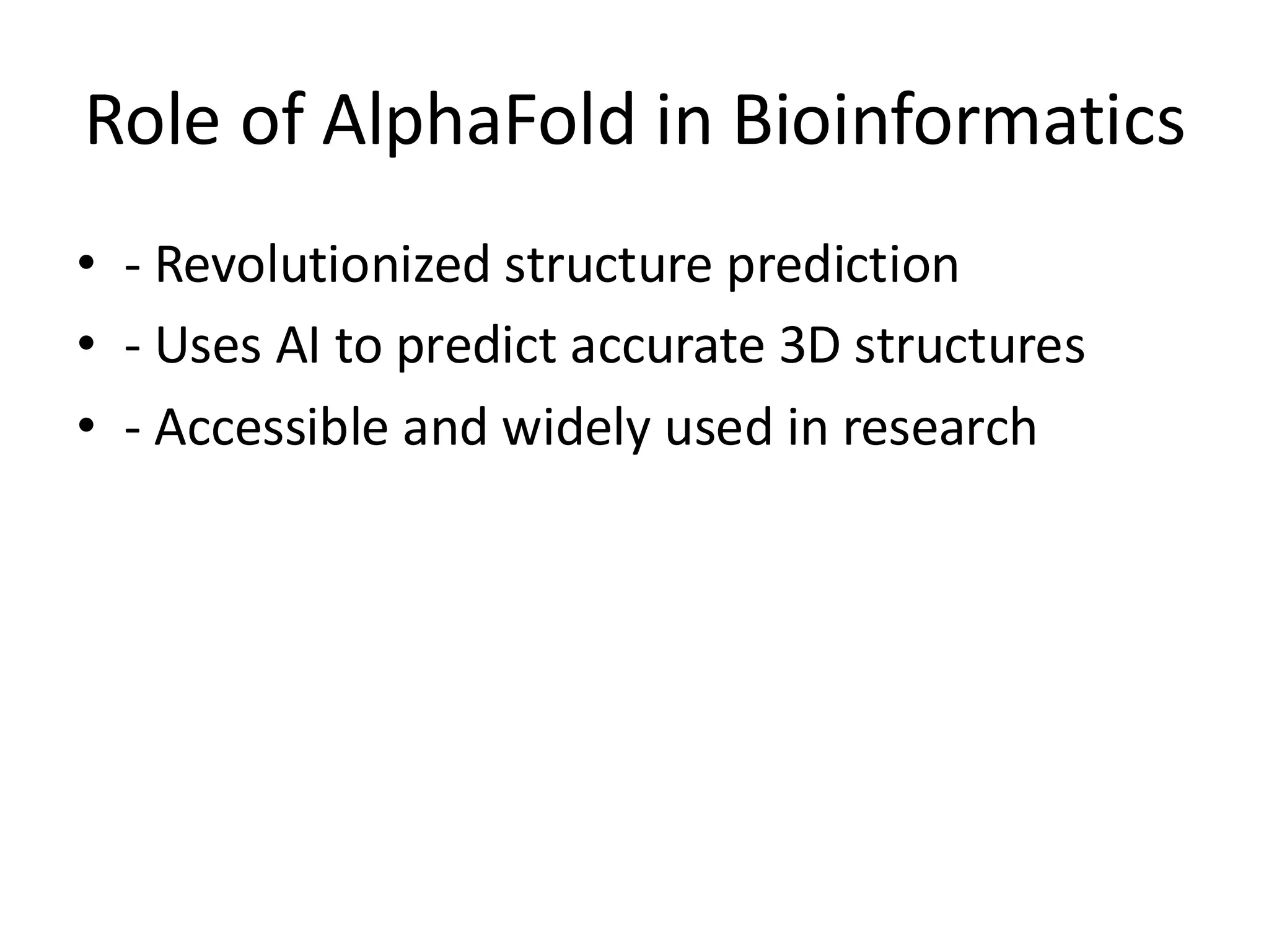 Basics of Protein structure in bioinformatics | PPT