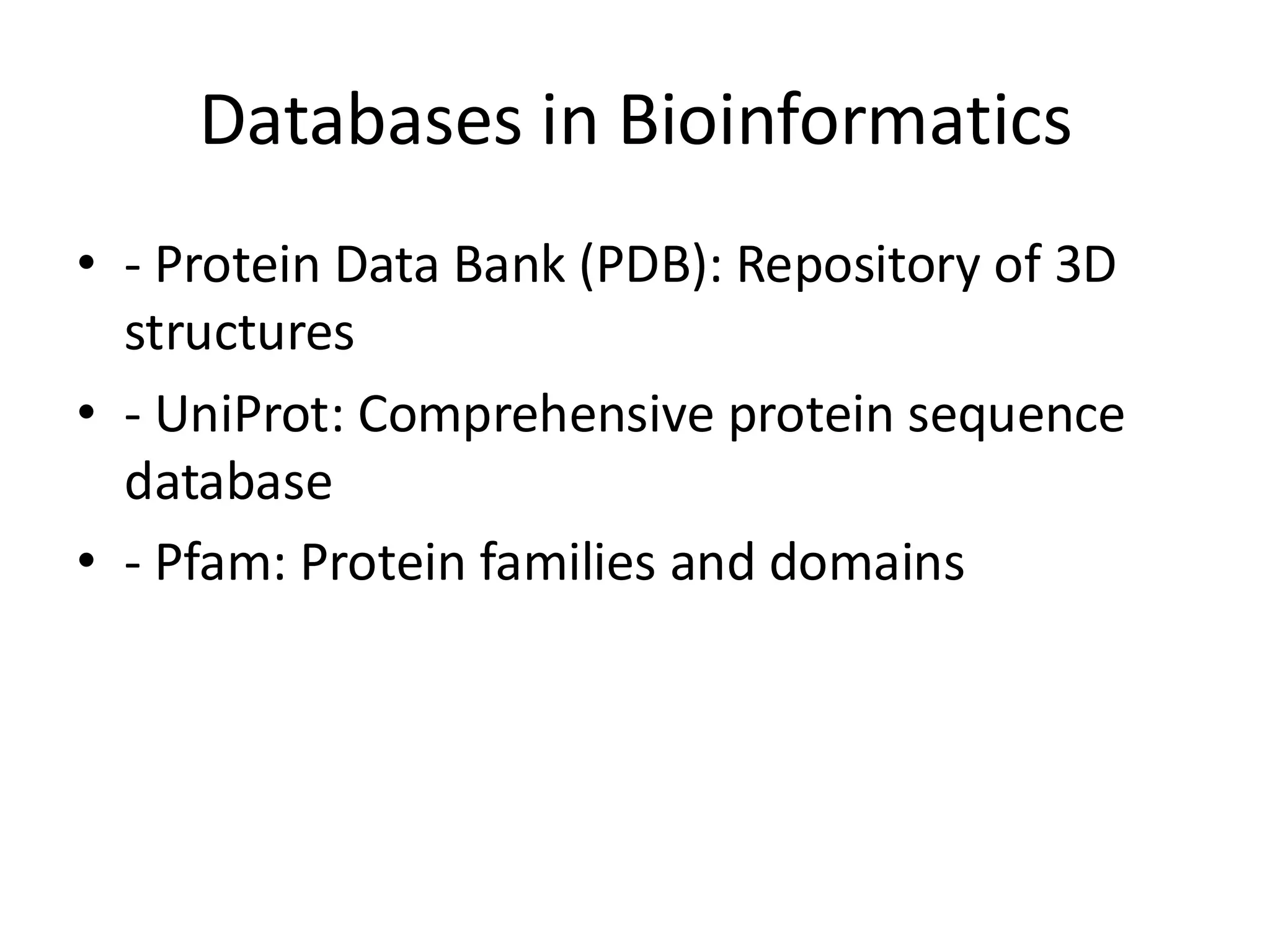 Basics of Protein structure in bioinformatics | PPT