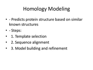 Basics of Protein structure in bioinformatics | PPT
