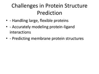 Basics of Protein structure in bioinformatics | PPT