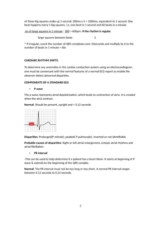 Analyzing cardiac rhythm shifts. Nursing Medsurg | PPTX