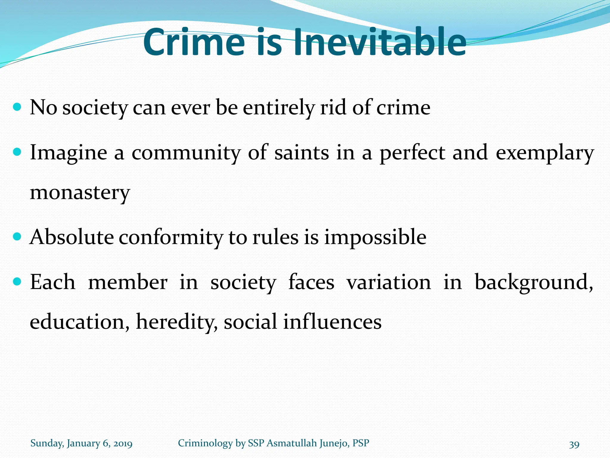 Criminology css study material in slides | PDF