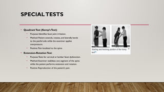 Facet joint syndrome for normal individuals.pptx
