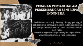Persagi seni rupa Indonesia, Syifa Aini. | PDF