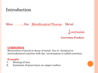 Corrosion engineering chemistry notes first | PDF